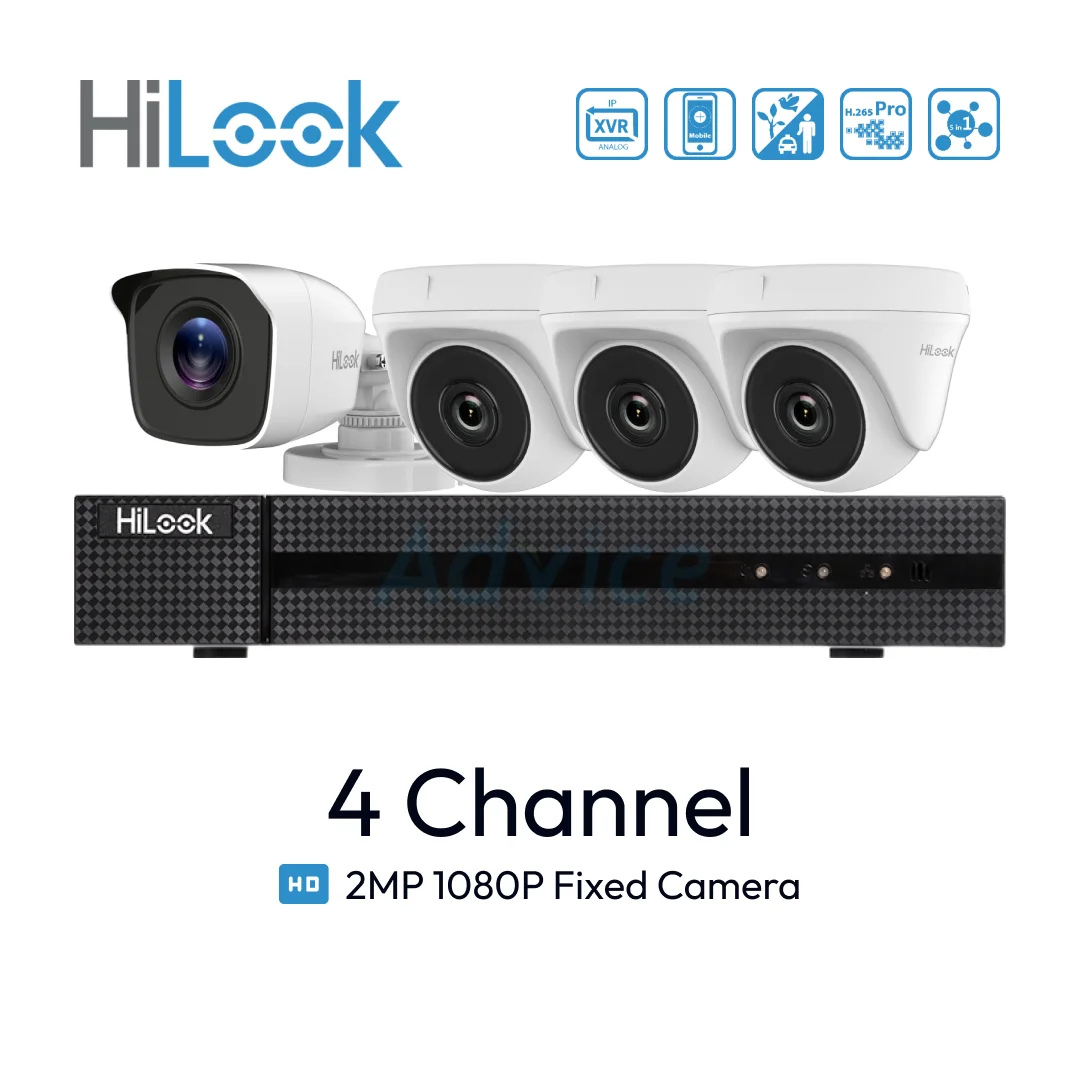 Paket 4 Channel HiLook Basic | Nuansa CCTV
