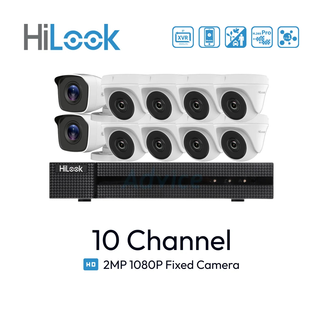 Paket 10 Channel HiLook Basic | Nuansa CCTV
